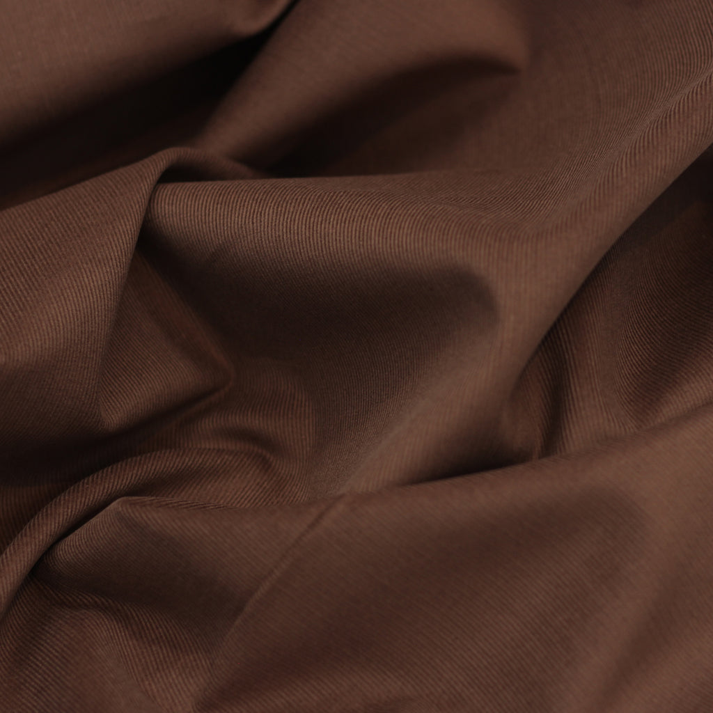 Cotton Needlecord - Brown | Plain Fabrics | Ray Stitch