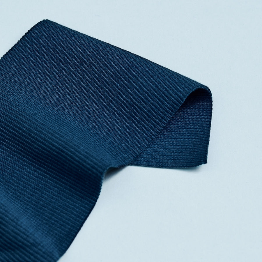 Sweatshirt Ribbing - Ocean | Ray Stitch