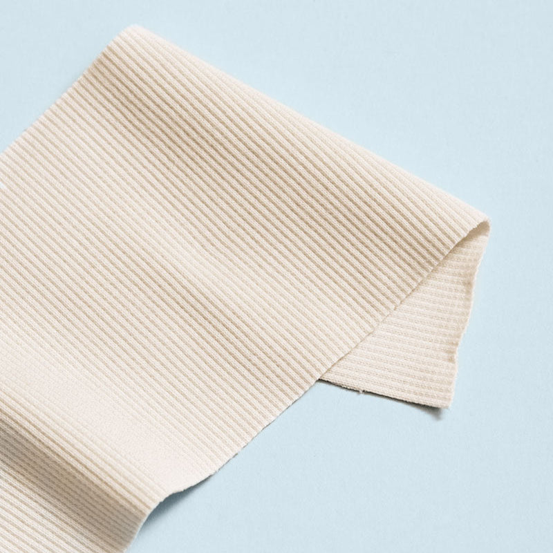 Sweatshirt Ribbing - Natural | Ray Stitch