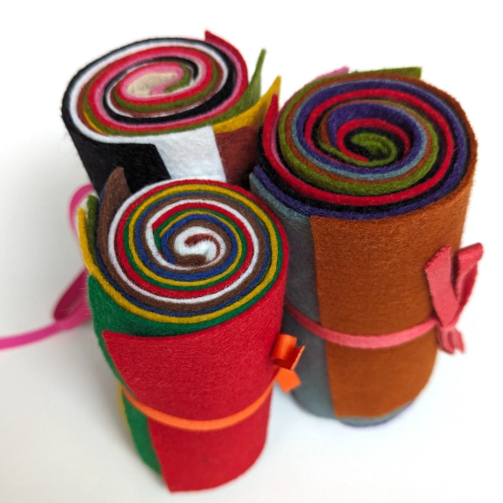Felt Roll – Ray Stitch