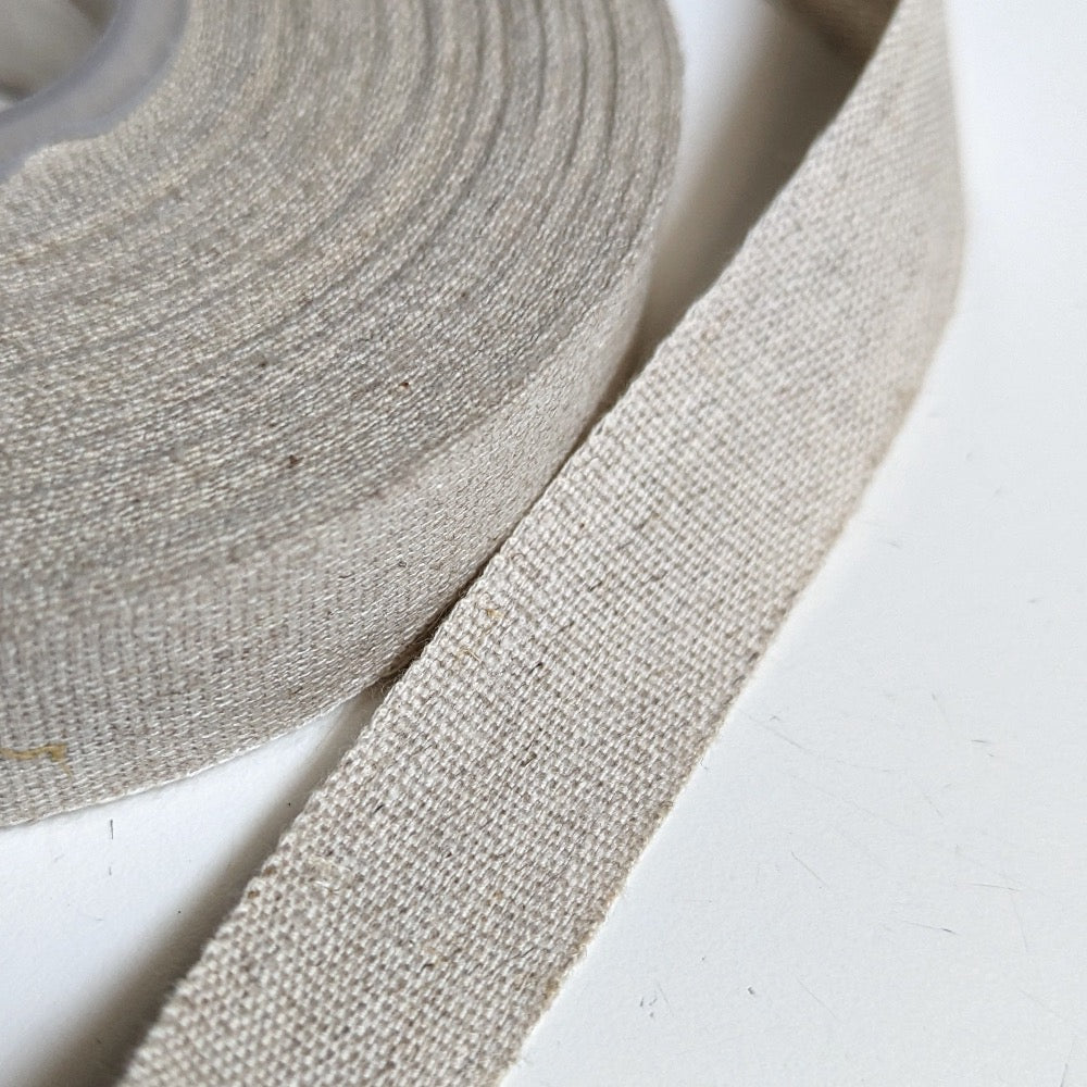 Linen Tape 20mm | Ribbons and Trims | Ray Stitch