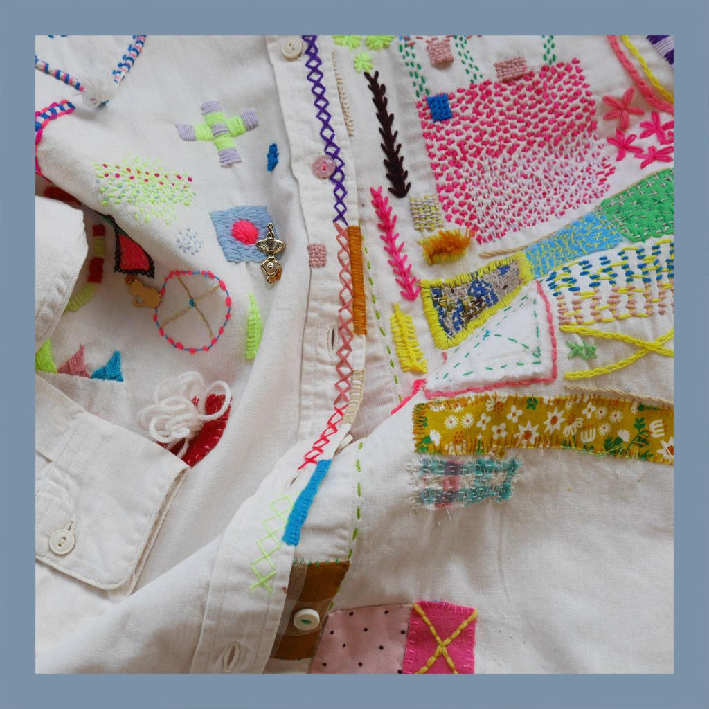 Hand Embroidery for Garment Embellishment with Stitch School – Ray Stitch