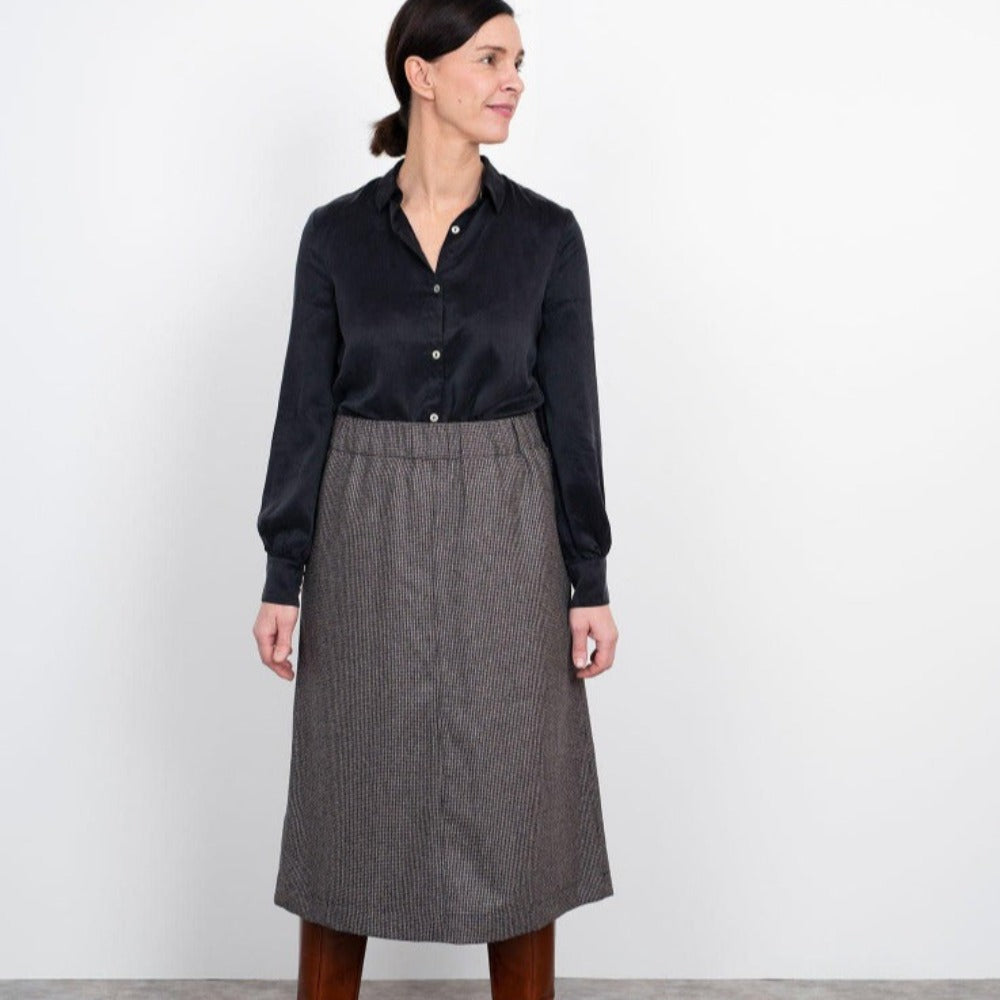 The Assembly Line - A-Line Midi Skirt| Adult Dressmaking | Ray Stitch