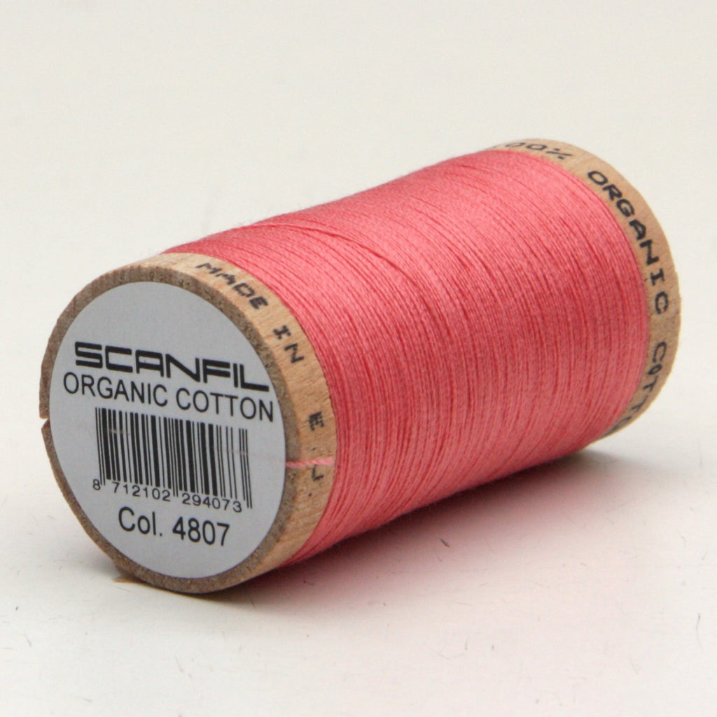 Organic Thread - Pink 275m - 4807 | Ray Stitch