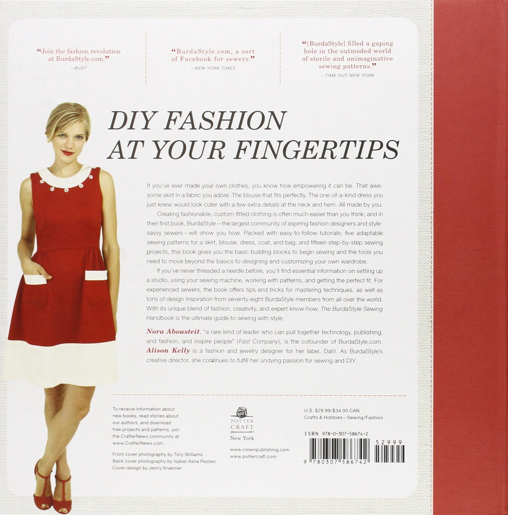 The BurdaStyle Sewing Handbook | Journals and Books | Ray Stitch