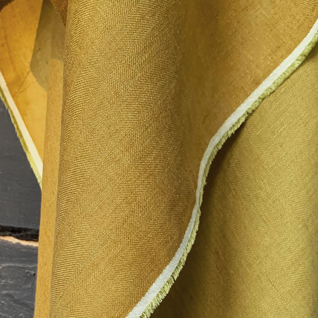 Ray Stitch European Linen - Natural Linen Fabric | Herringbone Weave ...
