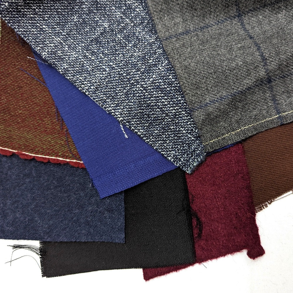 Wool Fabric Swatches