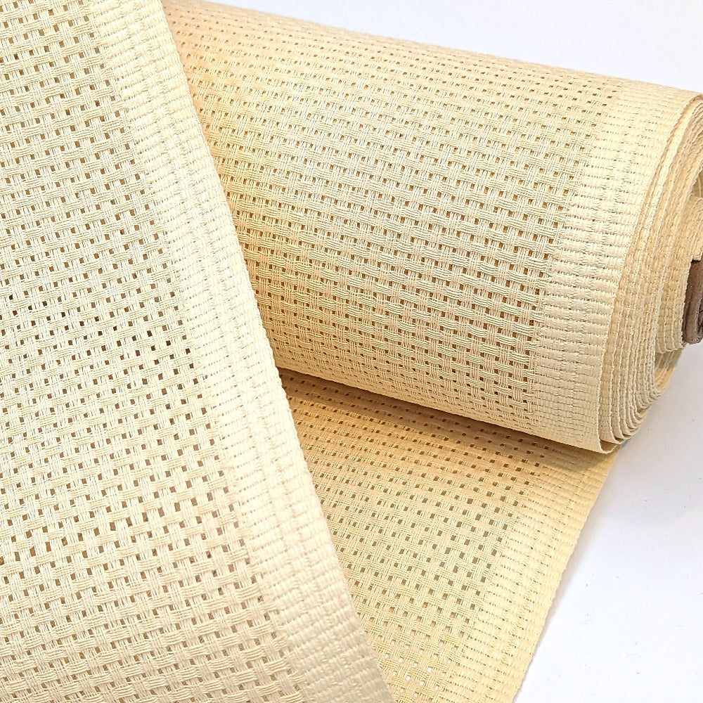Cotton Binca Fabric - 6 Count Cream | Embroidery Fabric | Ray Stitch