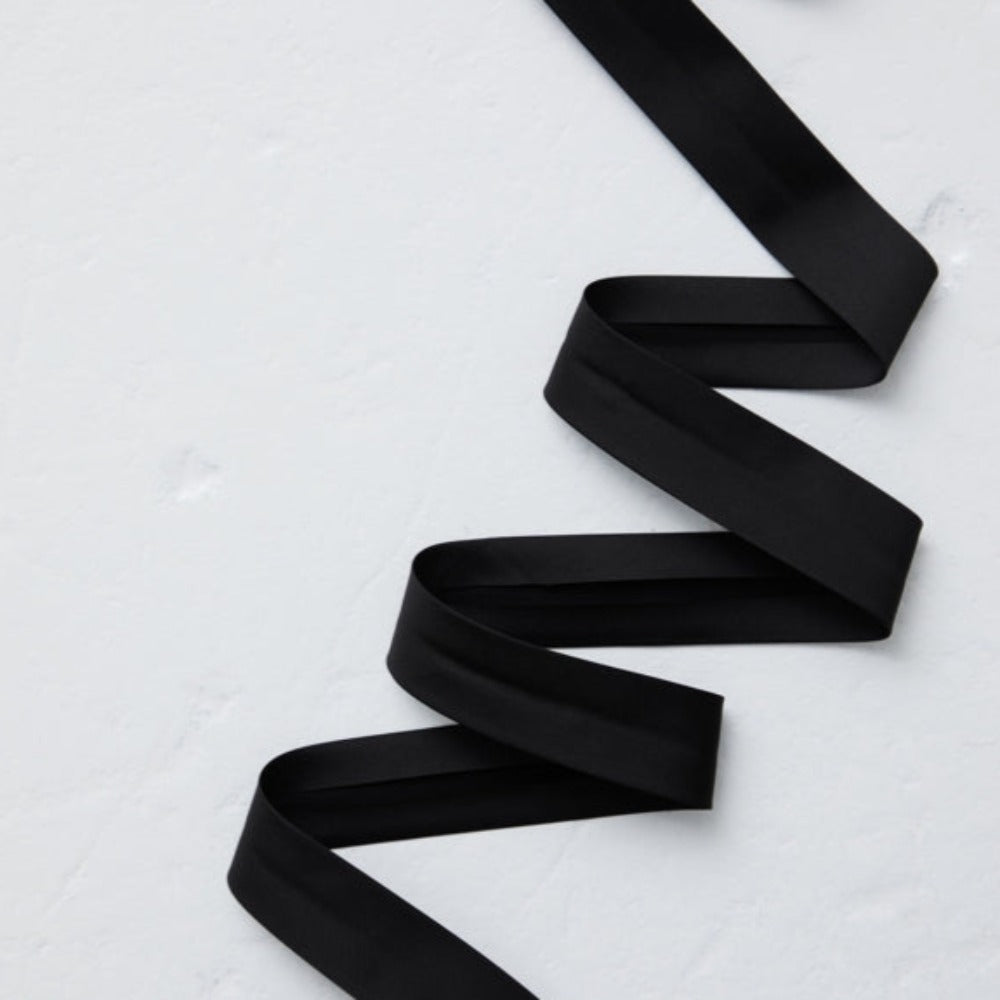 Thermal Quilt Bias Tape - Black | Bias Tape | Ray Stitch