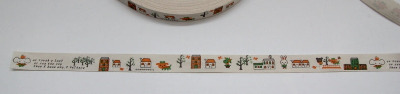 Cotton Ribbon - Animal Friends 20mm | Ribbons and Trims | Ray Stitch