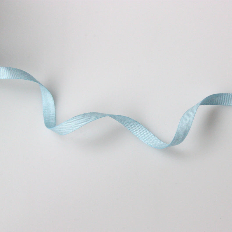 Coloured Cotton Tape - Sky Blue | Ribbons and Trims | Ray Stitch