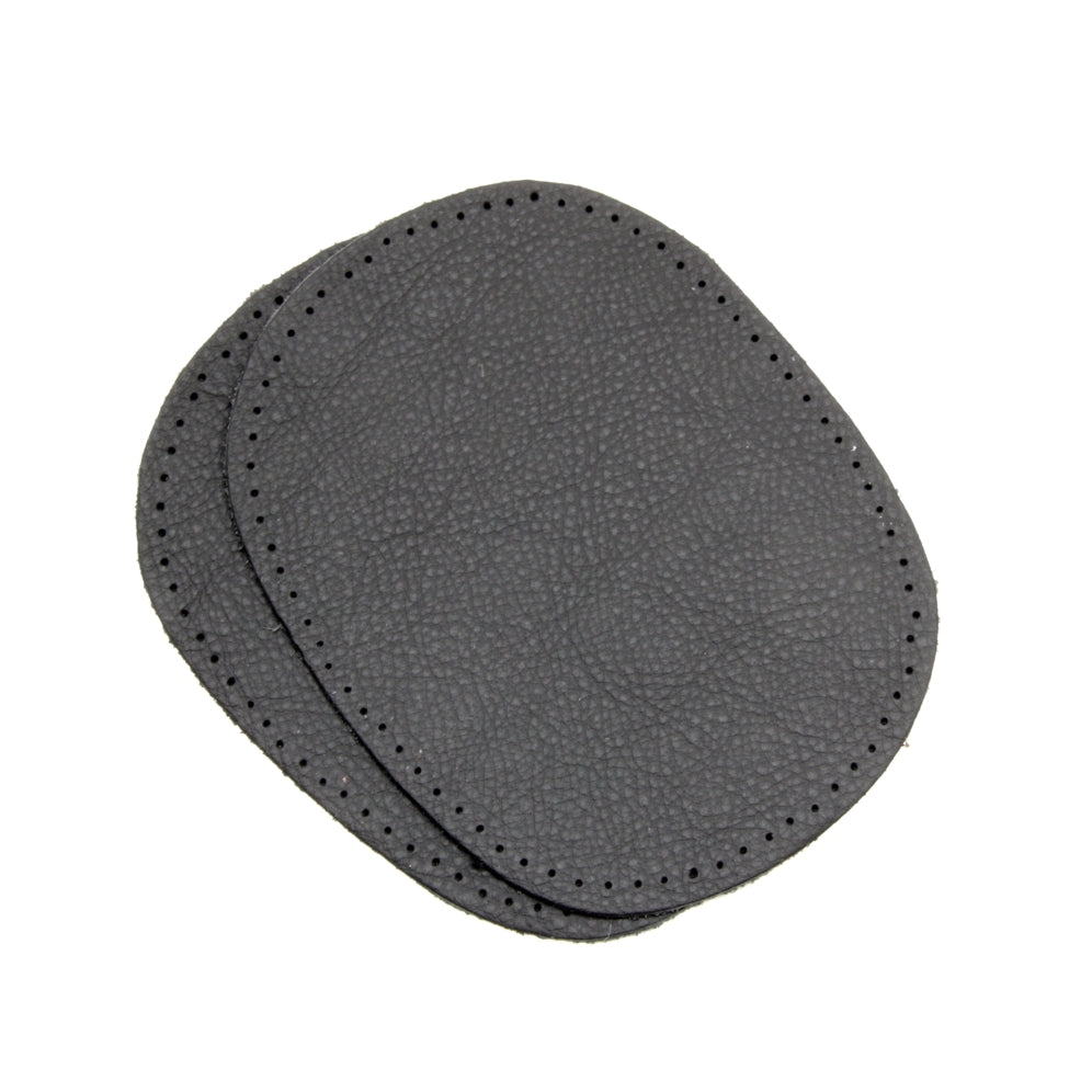 Kleiber Nappa Leather Elbow Patches - Black | Haberdashery | Ray Stitch
