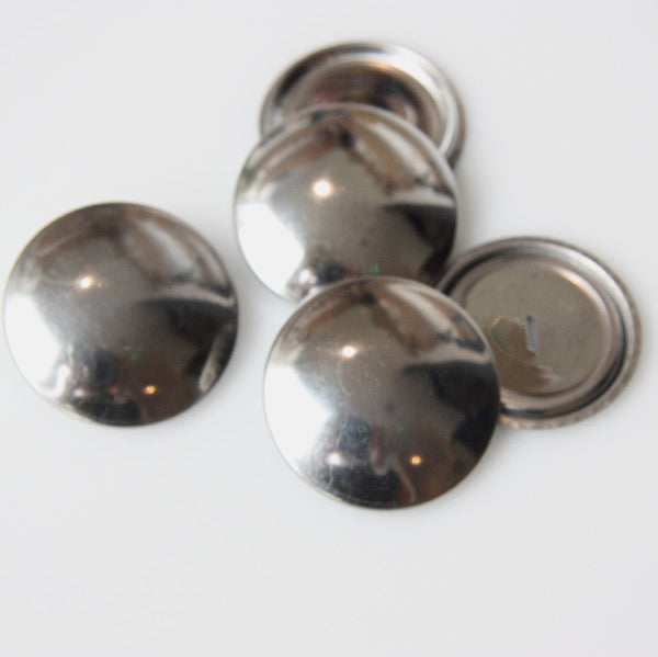 Self Cover Metal Buttons - 38mm | Self Cover Buttons | Ray Stitch