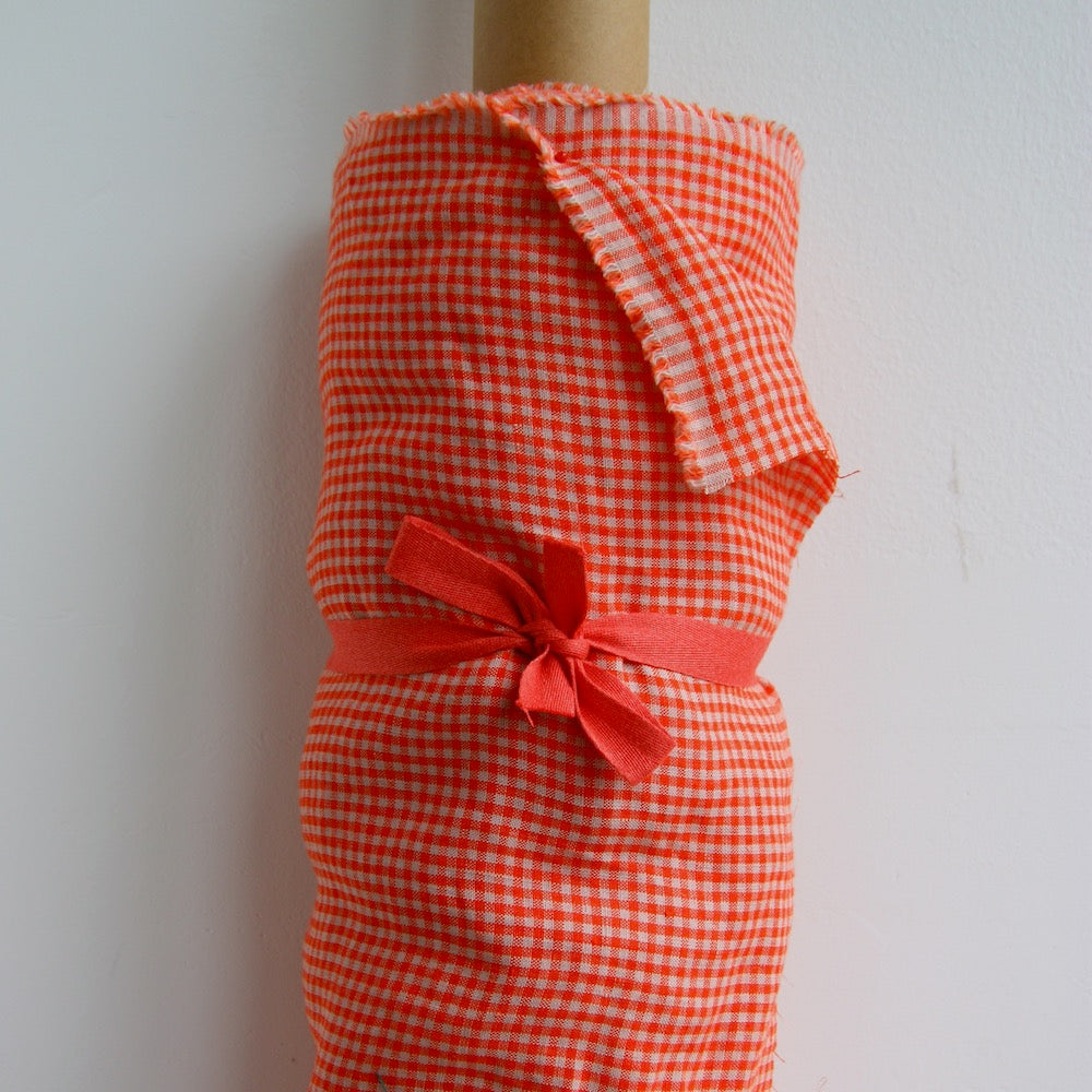 Ray Stitch European Linen 20cm Check - Natural Linen Fabric | Ray Stitch