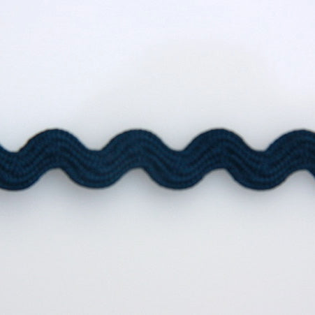 Ric Rac Trim - Navy | Ribbons and Trims | Ray Stitch