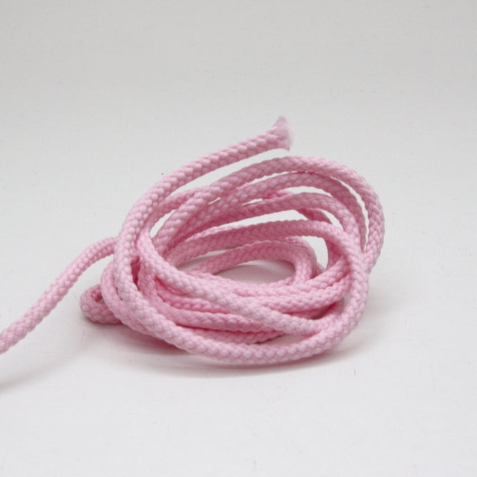 Polyester Drawstring Cord 4mm - Pale Pink | Ribbons And Trims | Ray Stitch
