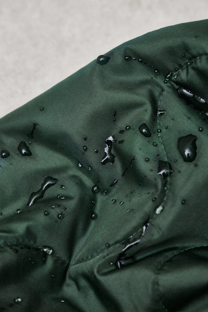 Thermal Quilt - Wave Bottle Green | Thermal Fabric | Ray Stitch