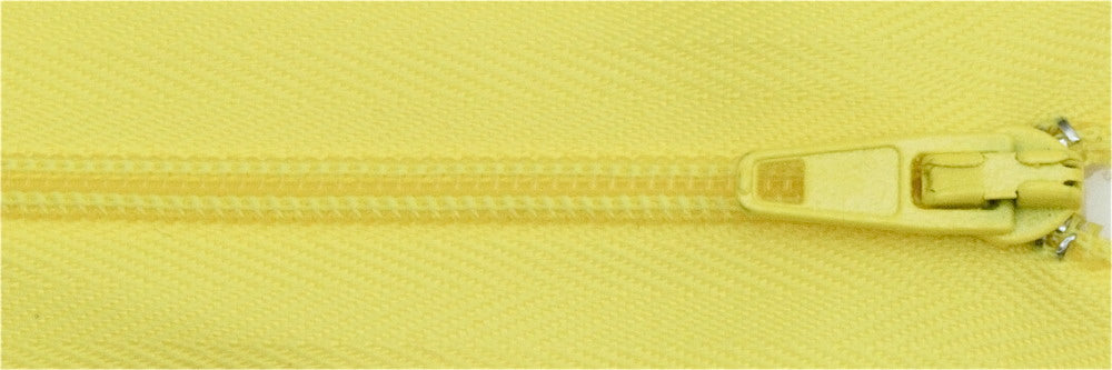 Standard Nylon Zip - Yellow | Haberdashery | Ray Stitch